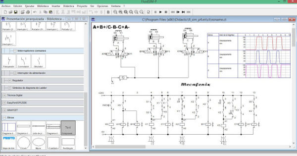 5 Ejercicios de electroneumática resueltos con Fluidsim