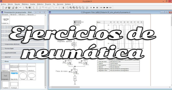 Ejercicios de neumática resueltos con fluidsim - Ingeniería Mecafenix