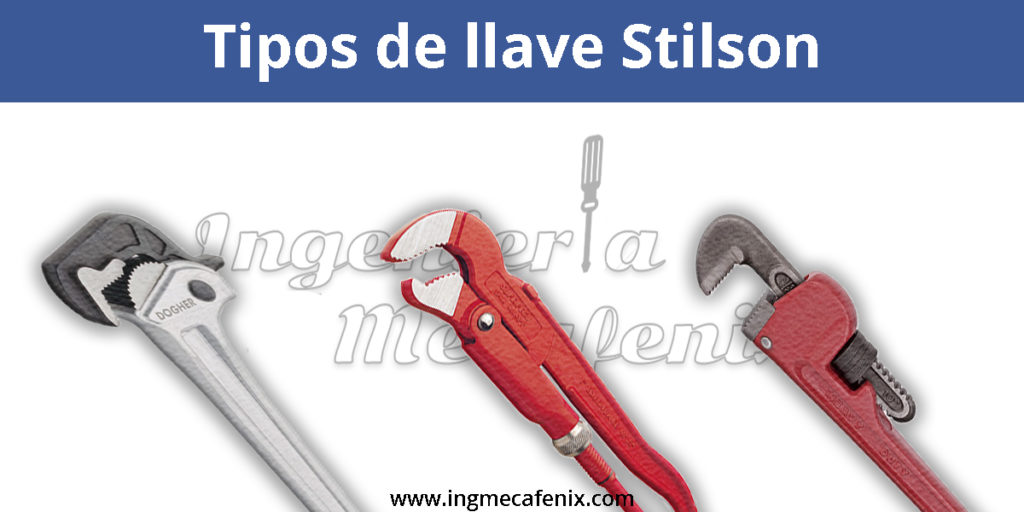 Llave Stillson o llave de grifa - Ingeniería Mecafenix
