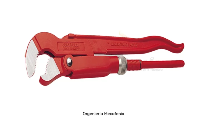 Llave Stillson o llave de grifa - Ingeniería Mecafenix