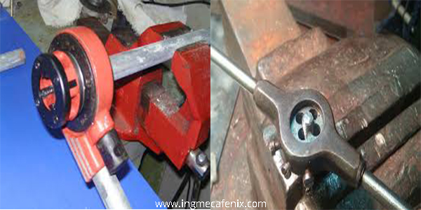 El uso de la tarraja y sus tipos - Ingeniería Mecafenix