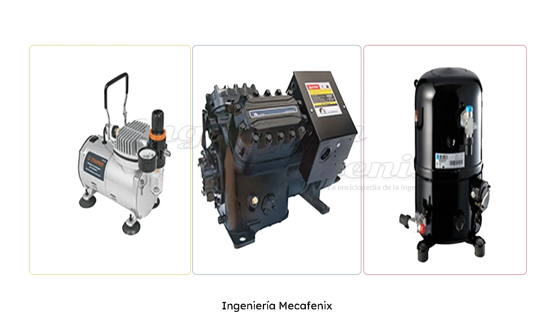 Que tipos de compresores existen y como funcionan