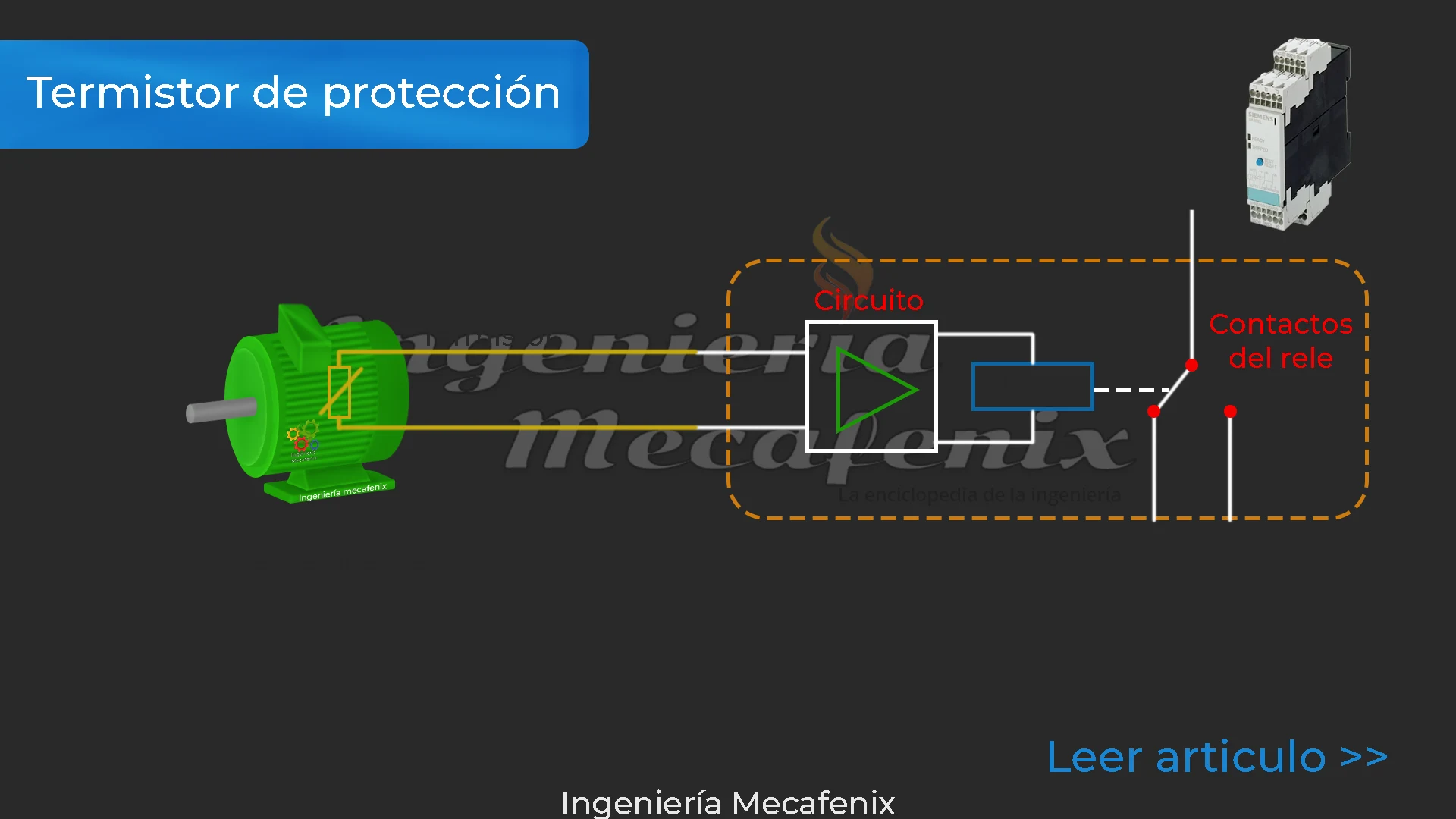 Conoce al termistor de protección, como funciona y para que sirve